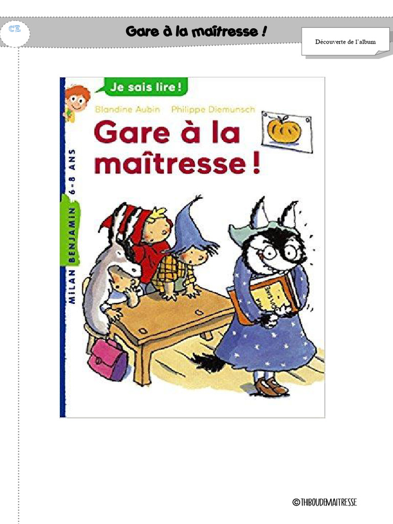 Lecture Suivie Gare C3a0 La Mac3aetresse | PDF