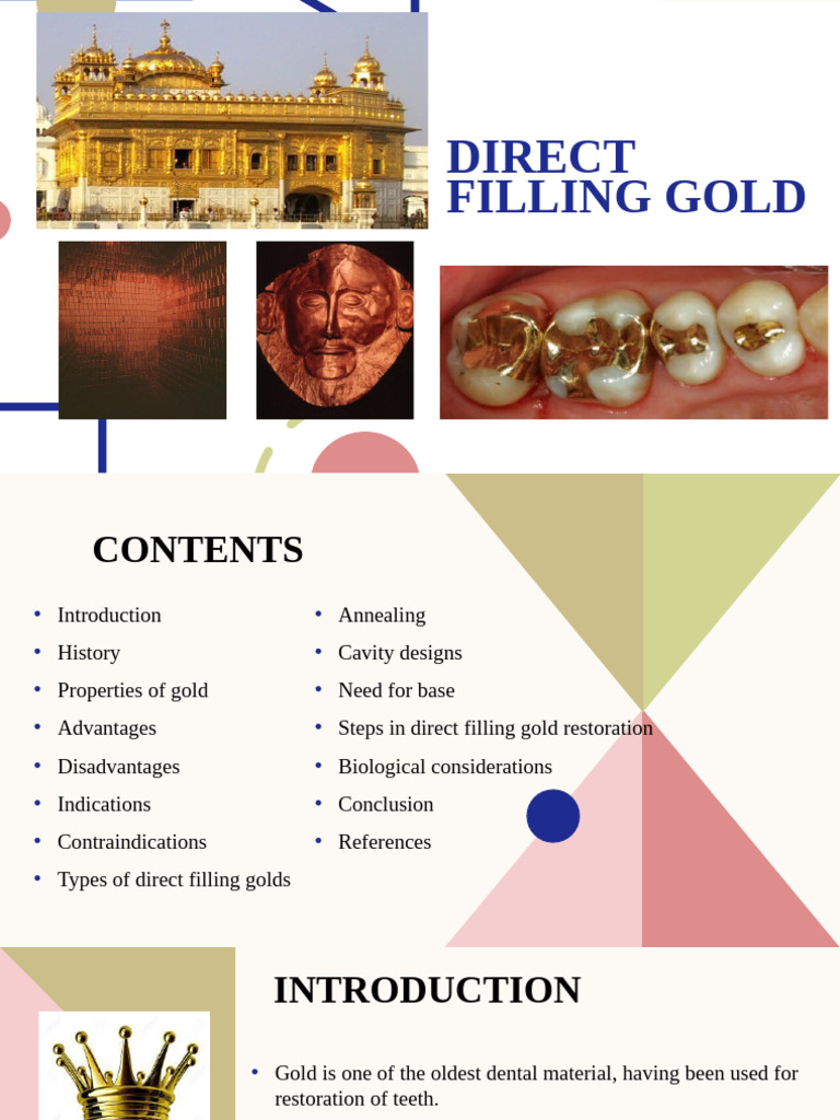 Direct Filling Gold | PDF