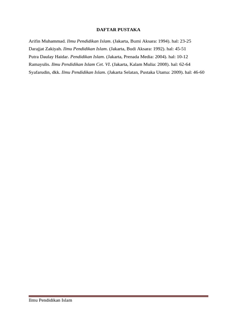 Daftar Pustaka Ipi | PDF