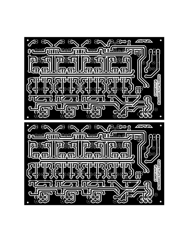 Alpha 3 Way Stereo Crossover.p.c.b. Thermal Transfer | PDF