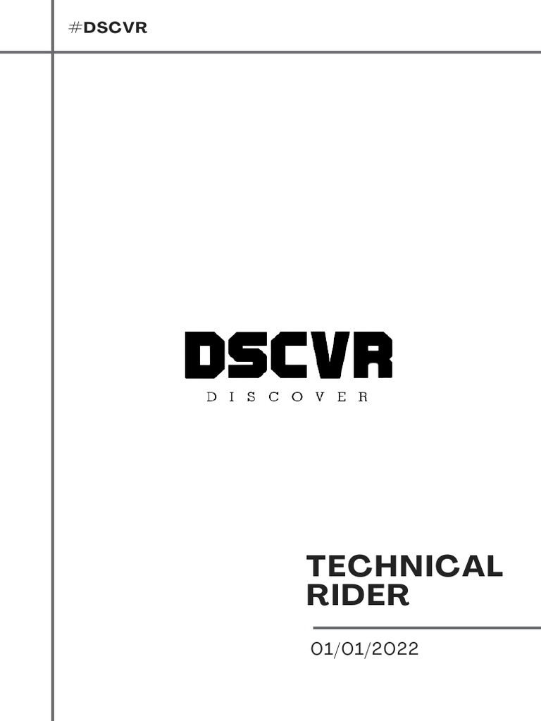 Rider DSCVR | PDF