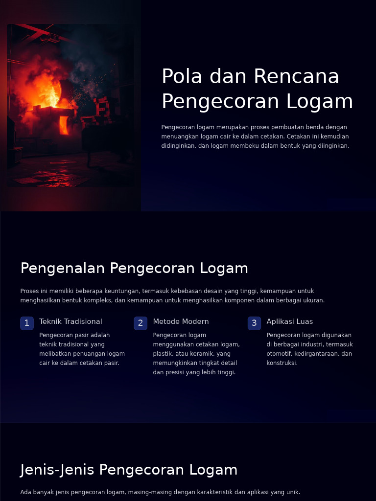 Kelompok 3 Teknik Pengecoran | PDF