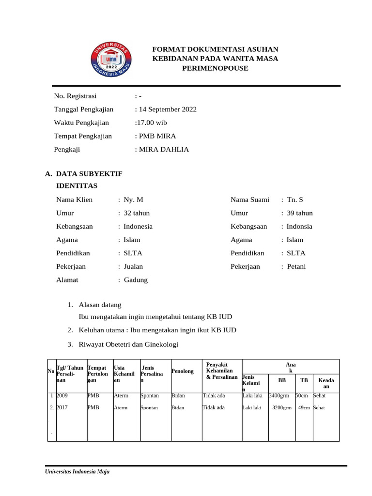 Askeb Alat Kontrasepsi Iud 2 | PDF