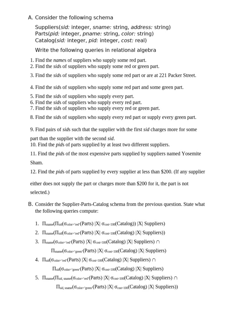 Database System Assignment | PDF