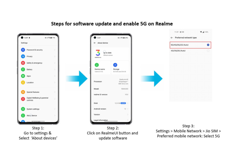 Software Update Manual Realme | PDF