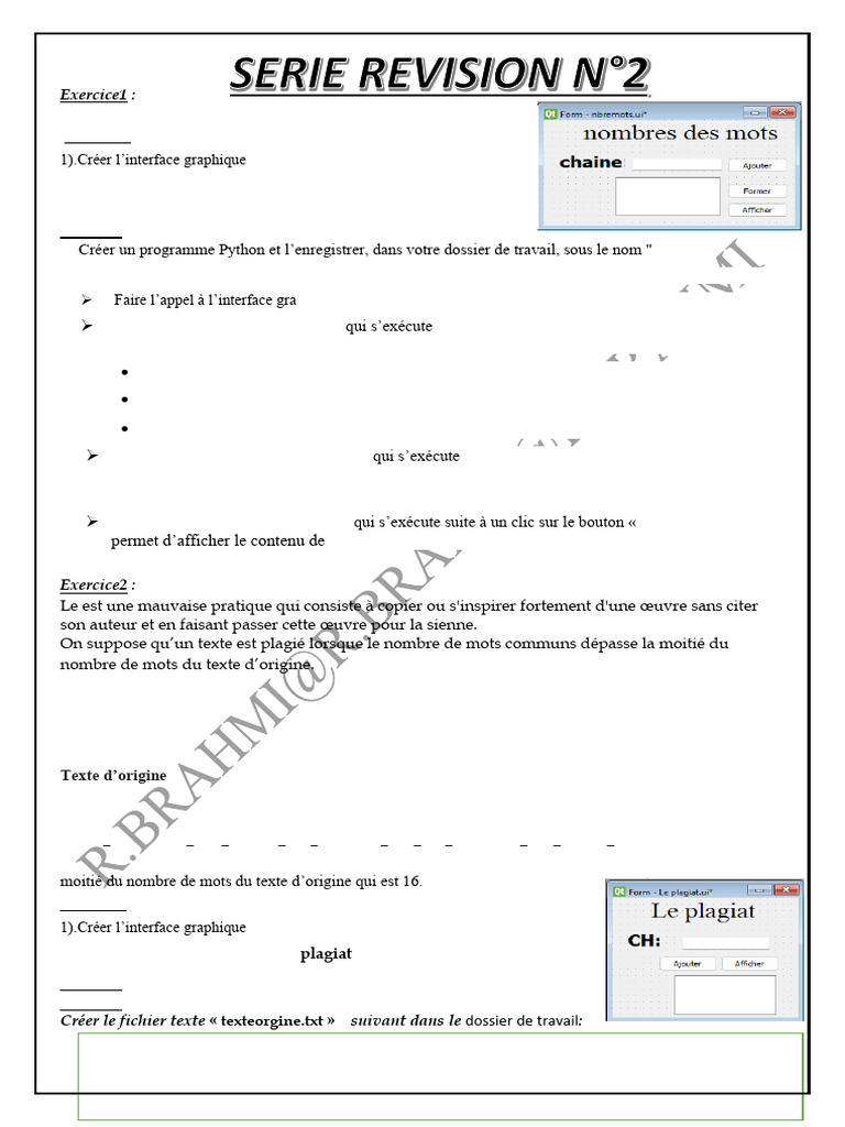 Serie2 Révision TR2 4si 2024. | PDF