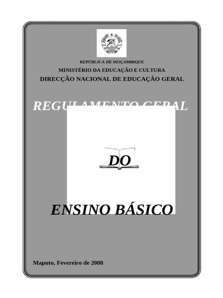 Reg Geral Do Ensino Basico-1 | PDF
