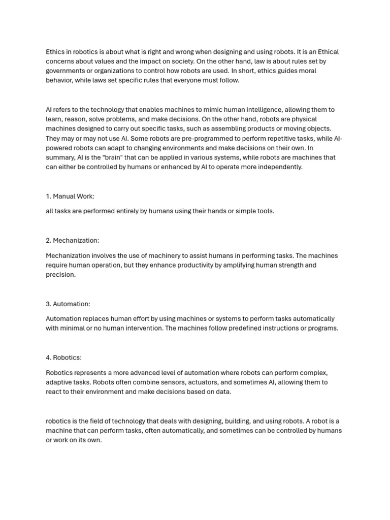 Practical Exam Robotics | PDF