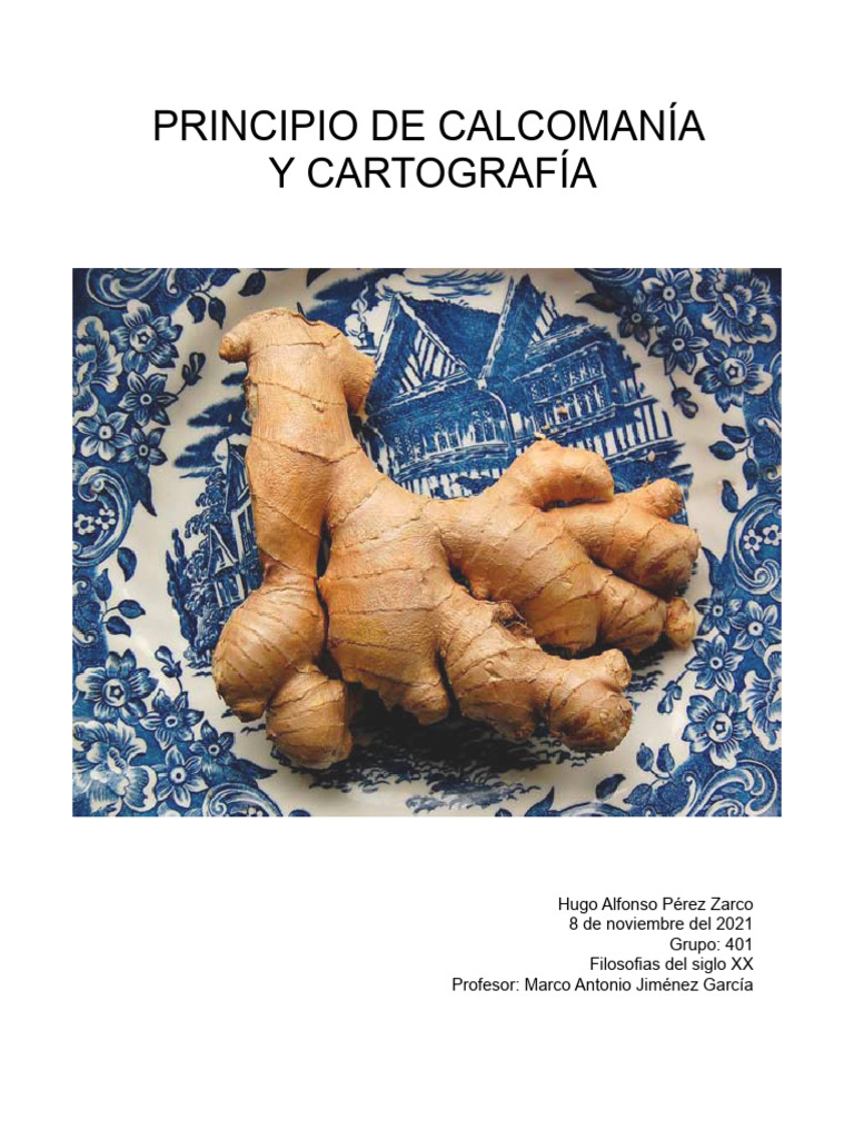 Hugo Alfonso Pérez Zarco Cartografía y Calcomanía | PDF