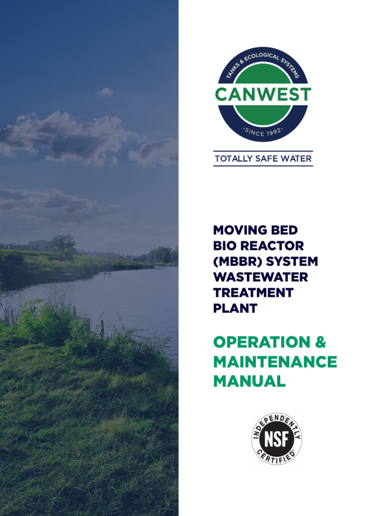 CWT MBBR Design Manual Warranty 2024 NSF Final | PDF