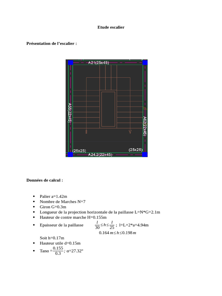Etude Escalier | PDF