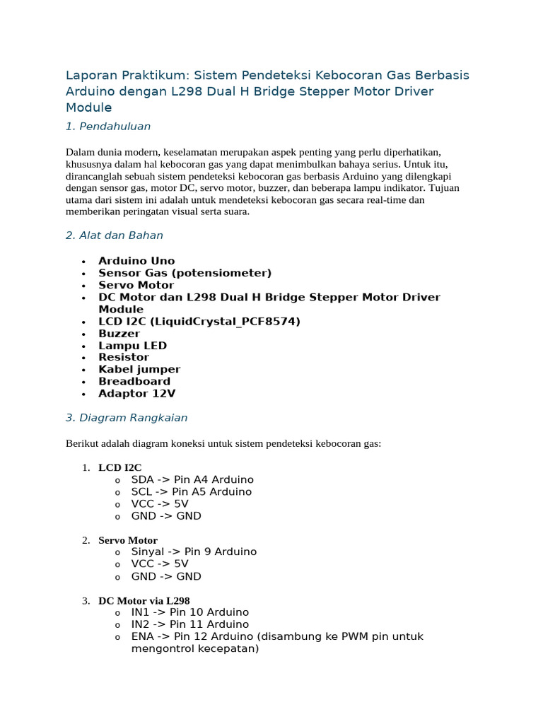 Laporan Praktikum Sistem Kontrol | PDF
