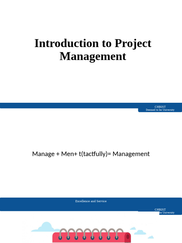 Unit 1. Introduction To Project Management | PDF Unit 1. Introduction To Project Management | PDF