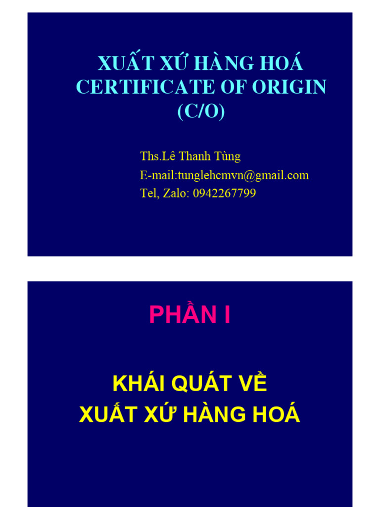 14 Xuat Xu Hang Hoa | PDF