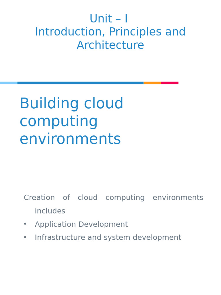 03 - Building Cloud Computing Environments | PDF