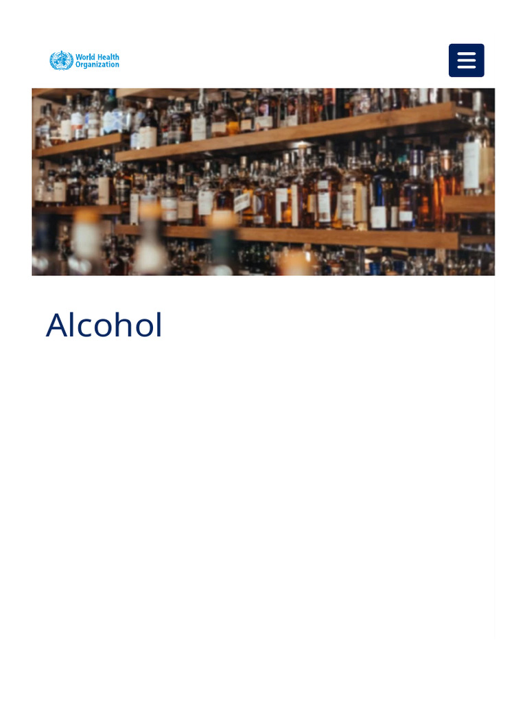Harmful Use of Alcohol | PDF