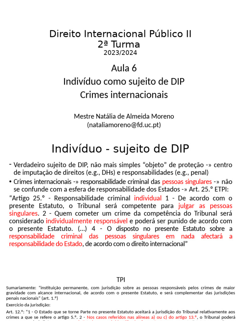 Aula 6 Dip II 2 T 2024 | PDF