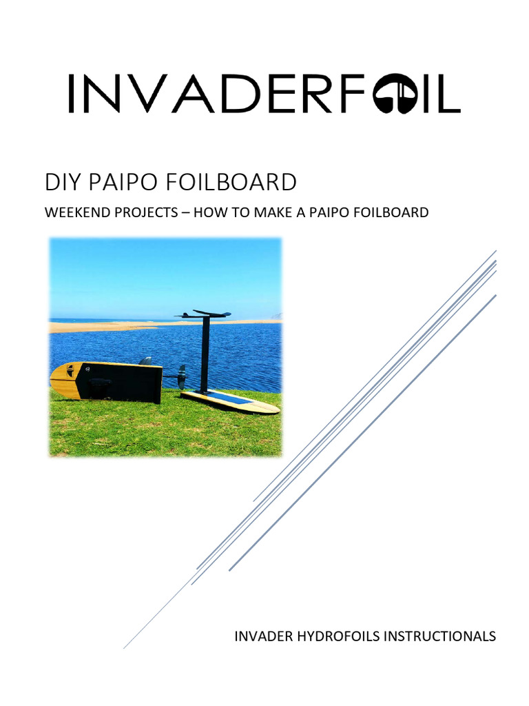 How To Make A Paipo Foil Board | PDF
