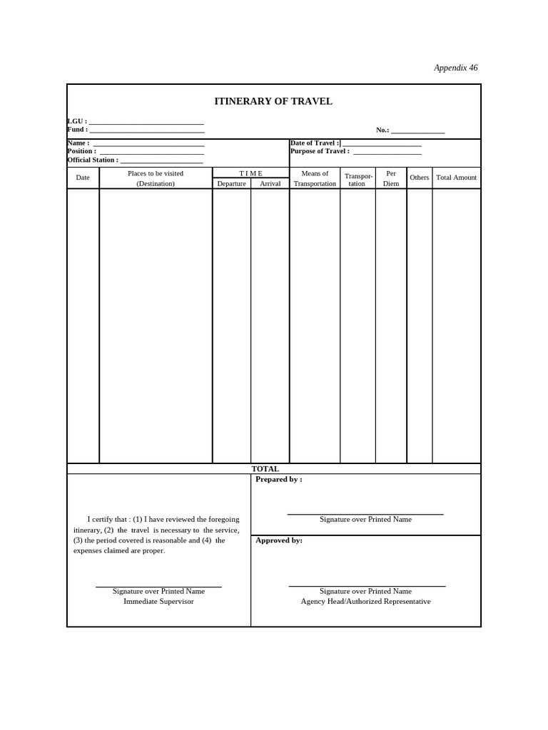 Appendix 46 - IT | PDF