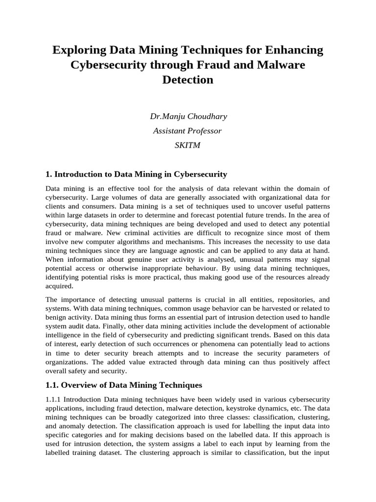 Research Paper | PDF | Support Vector Machine | Computers