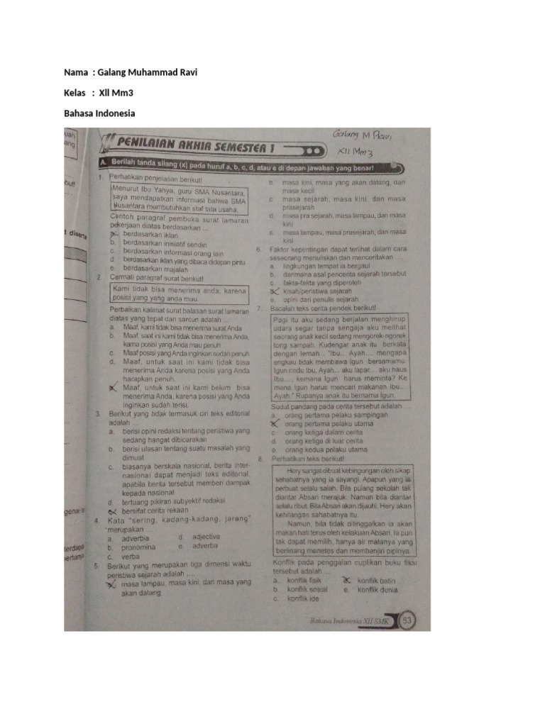 Galang M Ravi - Bhs Indonesia - 12 Mm3 | PDF