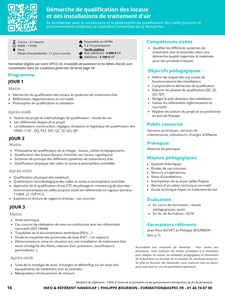 Programme Demarche Qualification | PDF