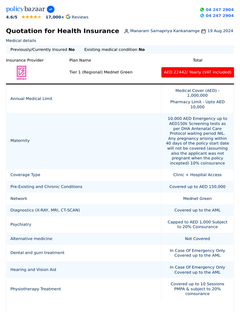 Policybazaar 1 | PDF