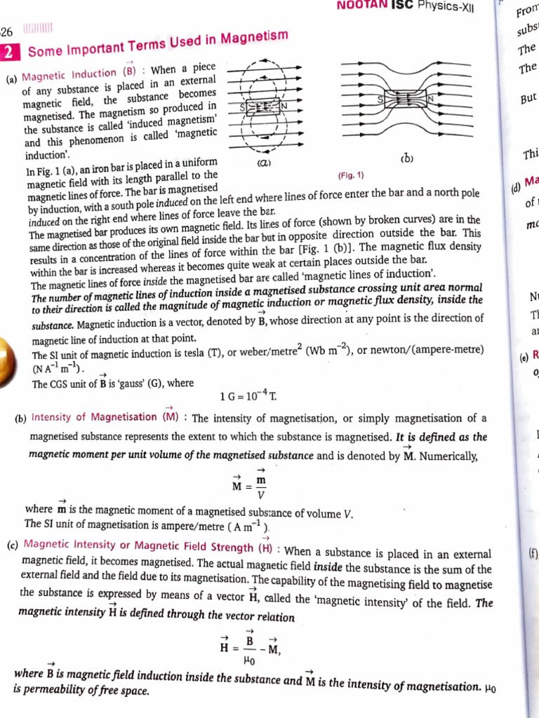 Magnetism Definition | PDF