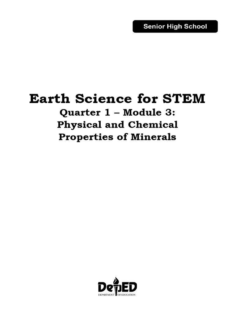 Mineral Properties and Classifications | PDF | Minerals | Earth Sciences