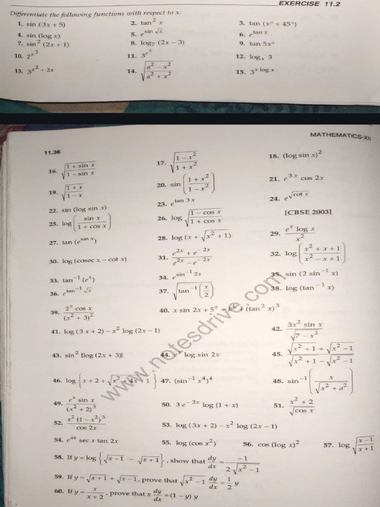 RD Sharma 29june | PDF