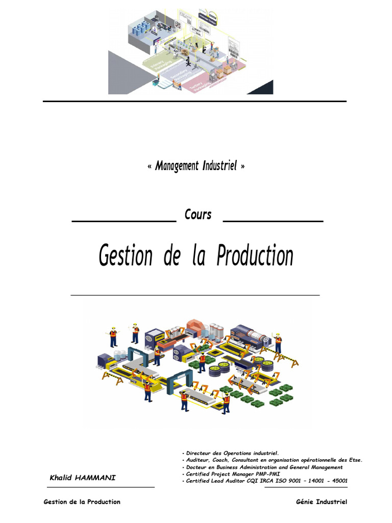 Cours Gestion Production VF | PDF