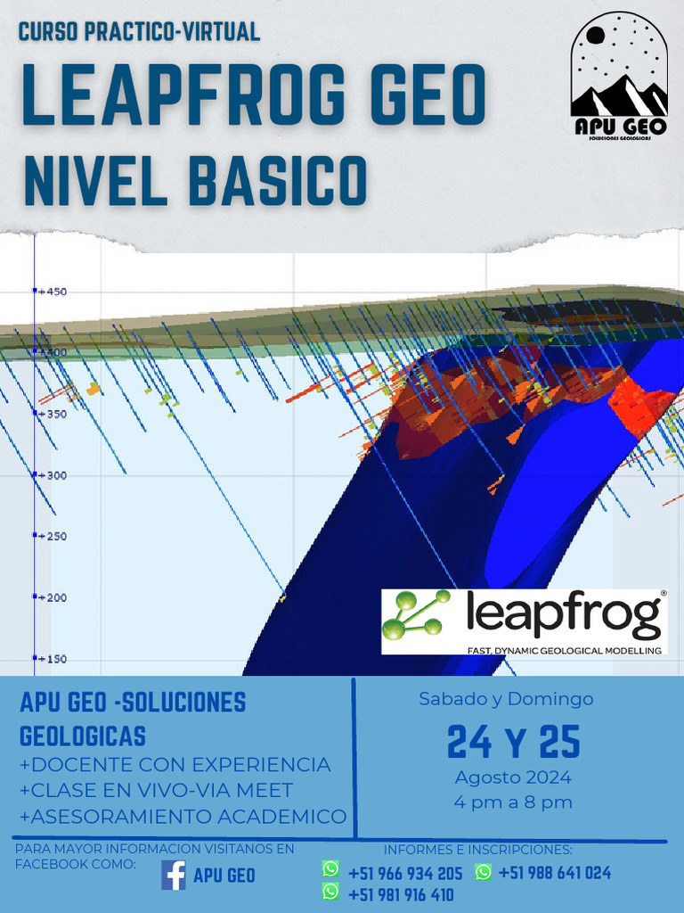 Temario Leapfrog Geo Nivel Basico | PDF
