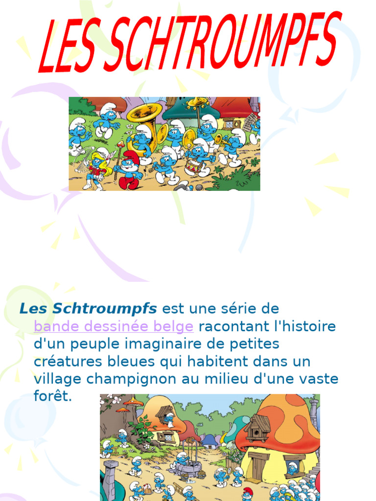 Les Schtroumpfs | PDF