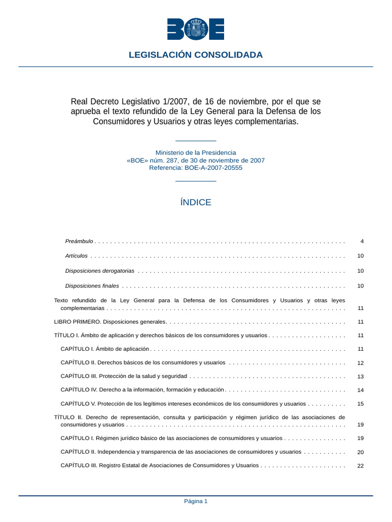 BOE Cnsolidado | PDF