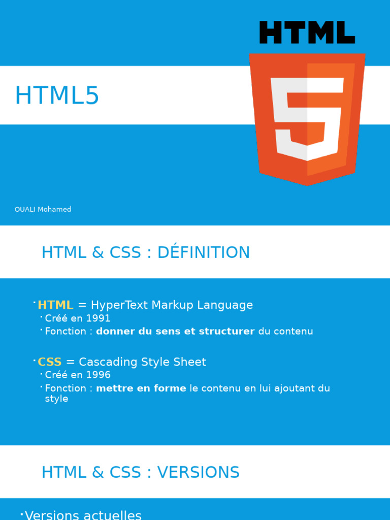01 - HTML5 | PDF