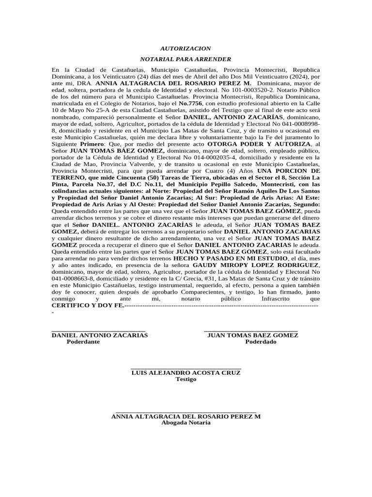 AUTORIZACION | PDF