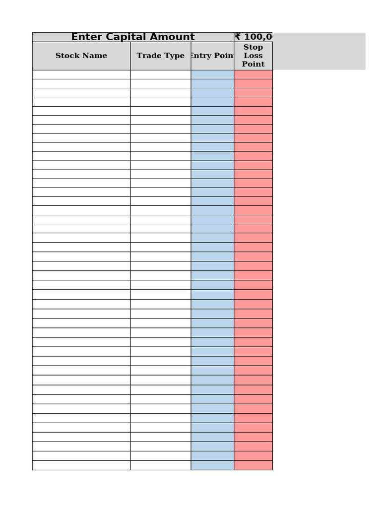 Spot & Futures Calculator Sheet | PDF