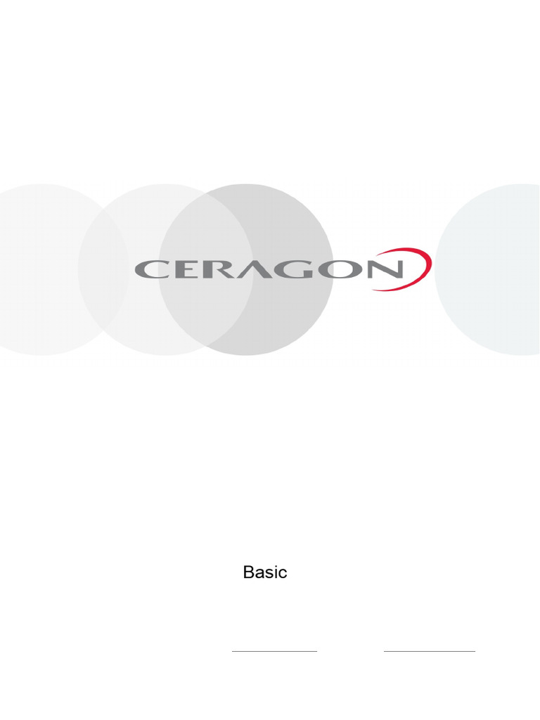 Hanbook Evolution Xpand IP R6B Ceragon Template Basic Training Course ...