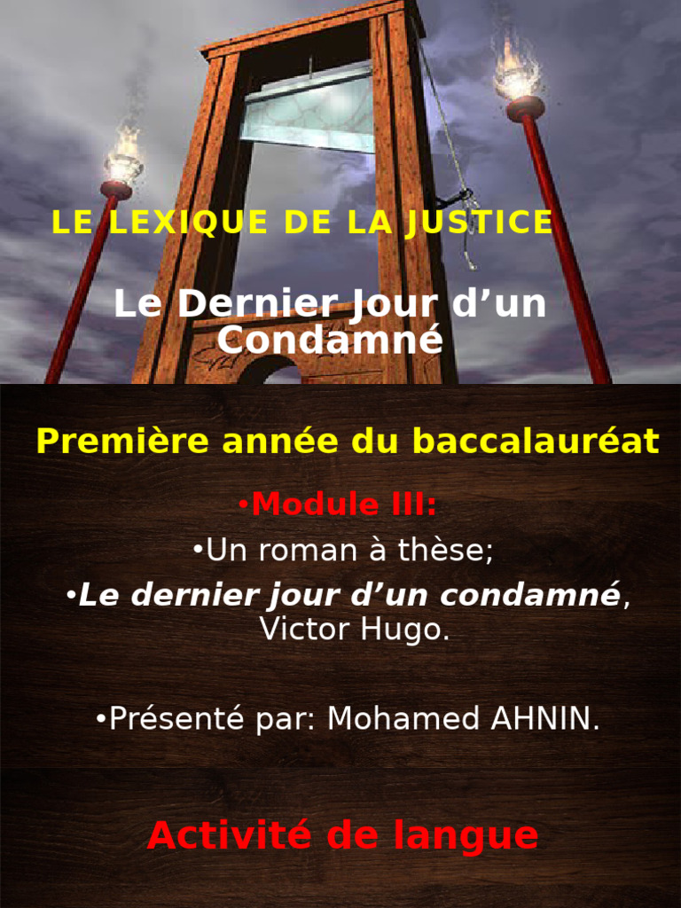 1 Langue Lexique de La Justice | PDF