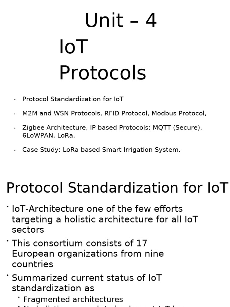 Unit2 Iot | PDF