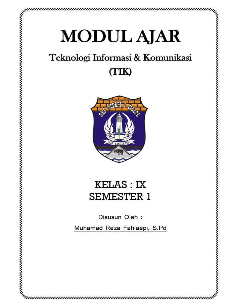 Cover Modul Ajar | PDF