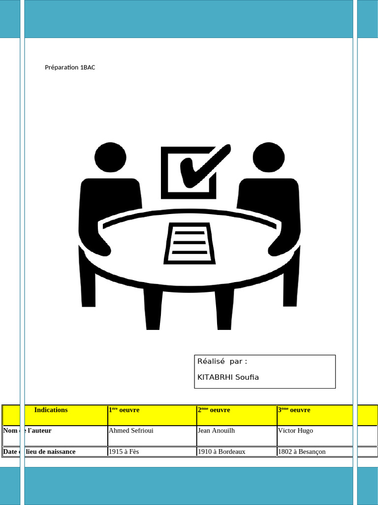 Préparation 1BAC | PDF