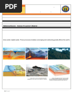 Science 10 First Quarter Module | PDF | Plate Tectonics | Earthquakes