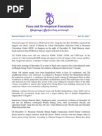 History of Myanma Alin Newspaper | PDF | Myanmar | Politics Of Myanmar