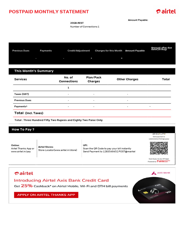 Ajay Bill July | PDF