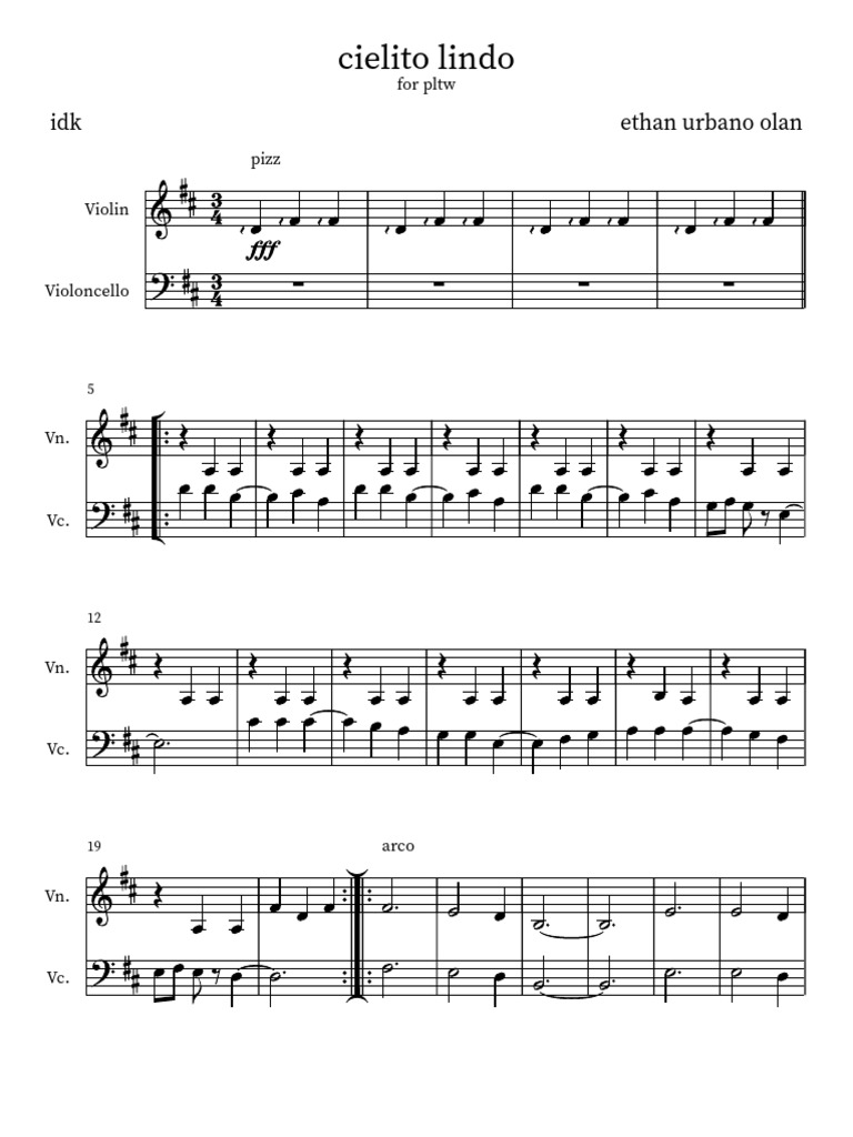 Cielito Lindo 2 | PDF