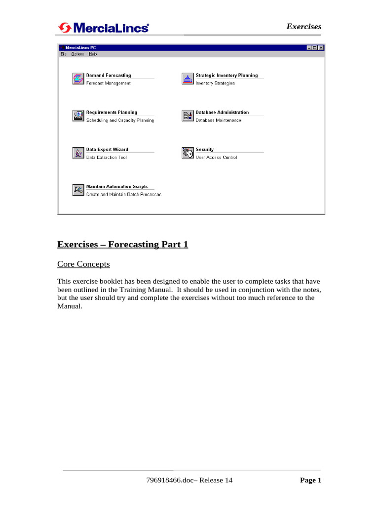 Block 01 Forecasting Part 1 Exercises Pdf
