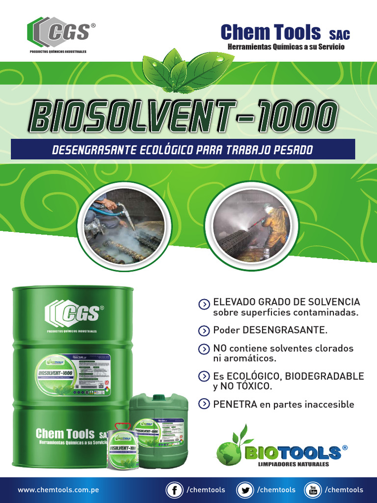 Biosolvent 1000 V02 - 2021 Comprimido | PDF