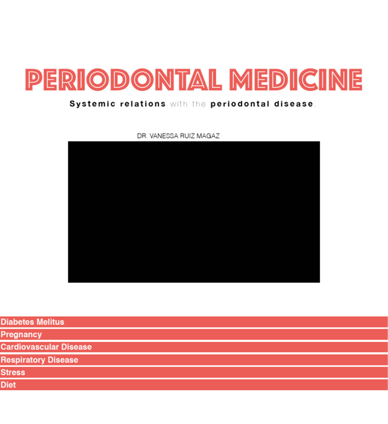 Systemic Disease 2020 (1) PERIO UIC | PDF