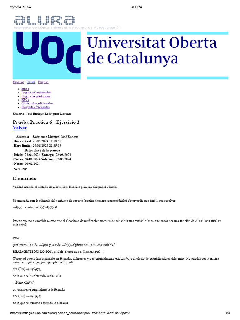 Variables Skolem | PDF